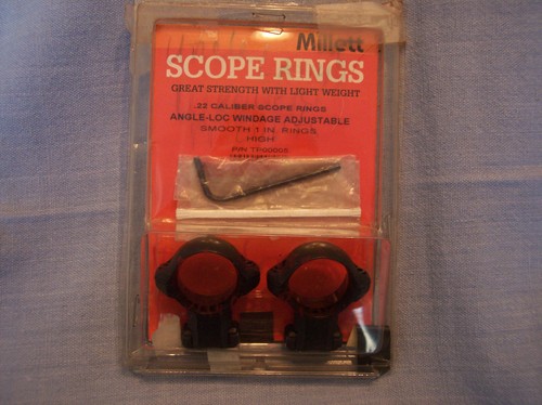 Millett Scope Rings Matte Angle Loc High 1 inch TP00005 | eBay