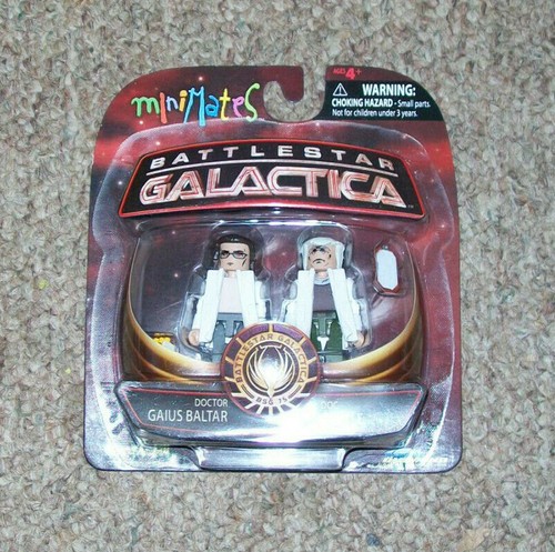 Minimates Battlestar Galatica Doctor Gaius Baltar & Doc Cottle Wave 4 ...