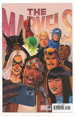 Marvel Comics THE MARVELS (2021) #12 REIS 1:25 Variant Cover | eBay