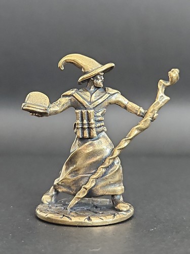 Solid Metal Wizard Miniature Figure, FREE SHIPPING | eBay