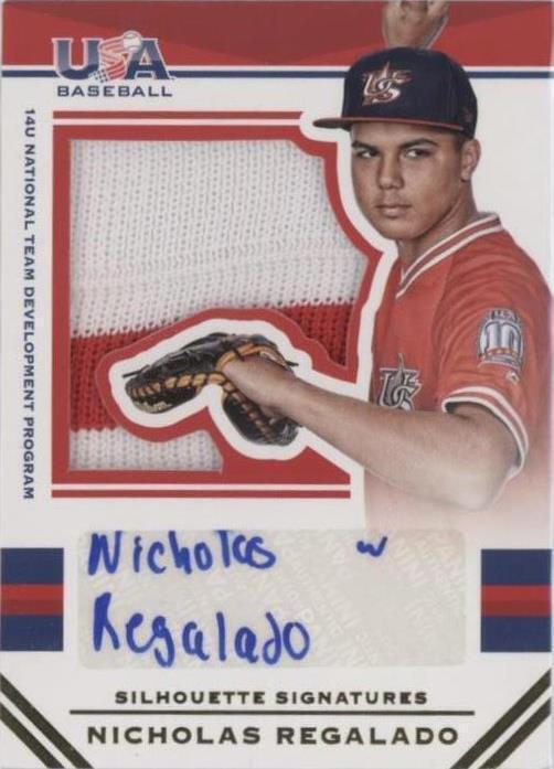 2017 Panini USA Baseball Stars & Stripes - Jumbo Swatch Silhouettes ...