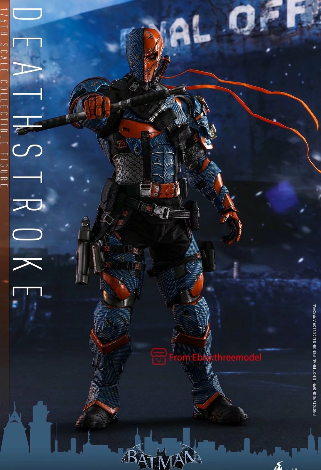 Hot Toys HT 1/6 VGM30 Batman:Arkham Origins Deathstroke Action Figure ...