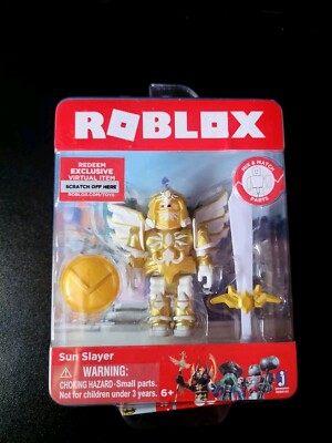 Roblox Sun Slayer Action Figure w/ Mix & Match Accessories and Virtual ...