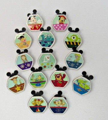 Fun Day Ferris Wheel Hidden Mickey Enamel Pins, Disney, Multiple ...