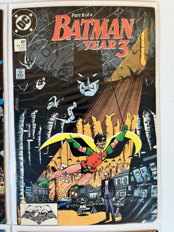 BATMAN #436-439 YEAR 3 Complete 1-4 full set (DC 1989) | eBay
