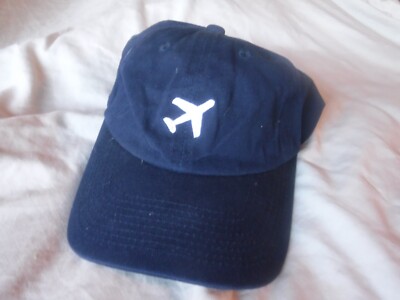 Travel More Airplane Ball Cap Hat Adjustable Baseball | eBay