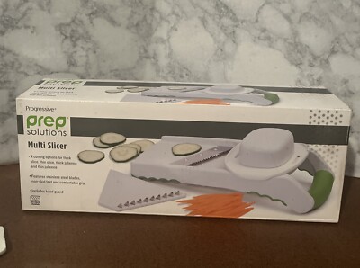 Progressive Prep Solutions Multi Slicer 4 Cutting Options - Thick Thin Julienne | eBay