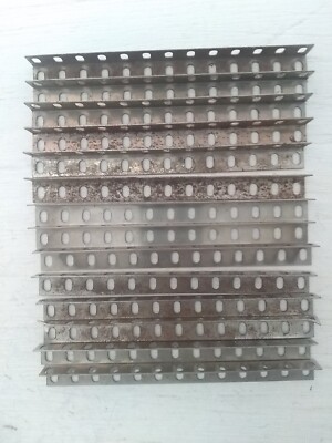 Gilbert Erector Set Part BE 6" Nickel Plated Angle Girder Lot of 12 | eBay