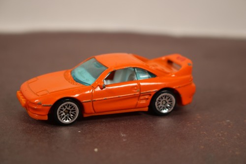 Hot Wheels Orange Toyota MR2 Rally Lace Wheels World Deluxe Downtown ...