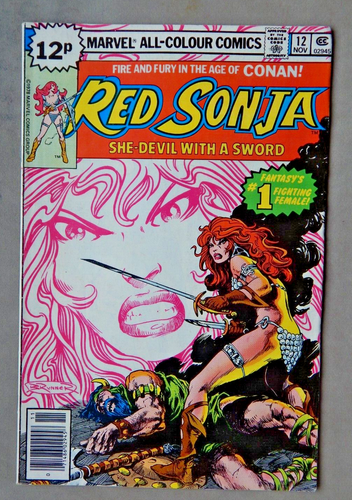 RED SONJA SHE-DEVIL WITH A SWORD ISSUE 12 MARVEL COMICS 1978 | eBay