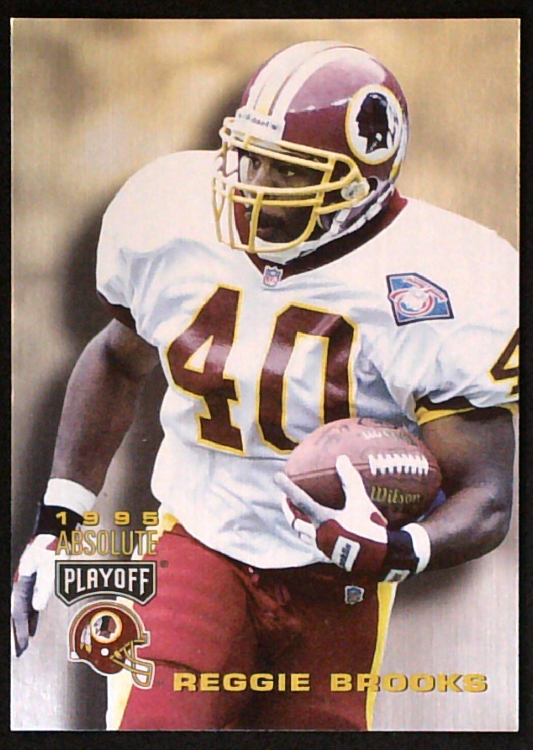 1995 Playoff Absolute - #51 Reggie Brooks for sale online | eBay