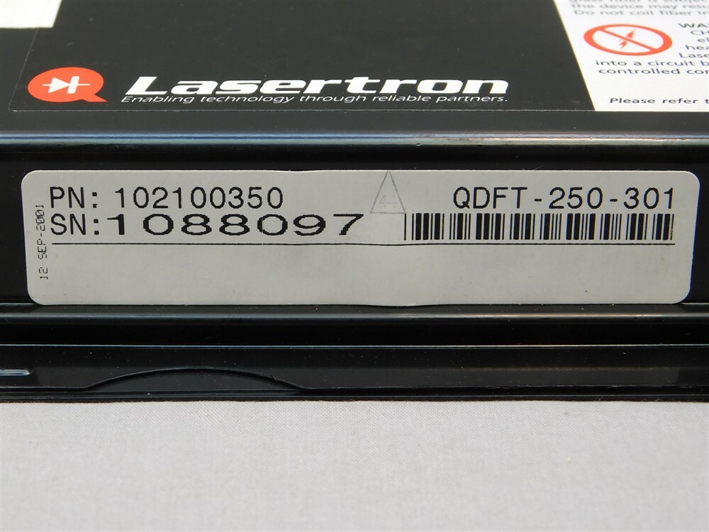 Corning Lasertron QDFT-250-301 QDFT High Bandwidth Laser pinFET ...