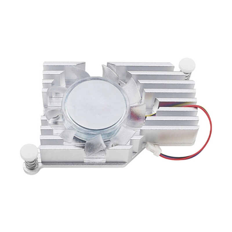 Aluminum Cooling Radiators Heatsink for RPI5 5B Board PWM Fan Heat Sink ...