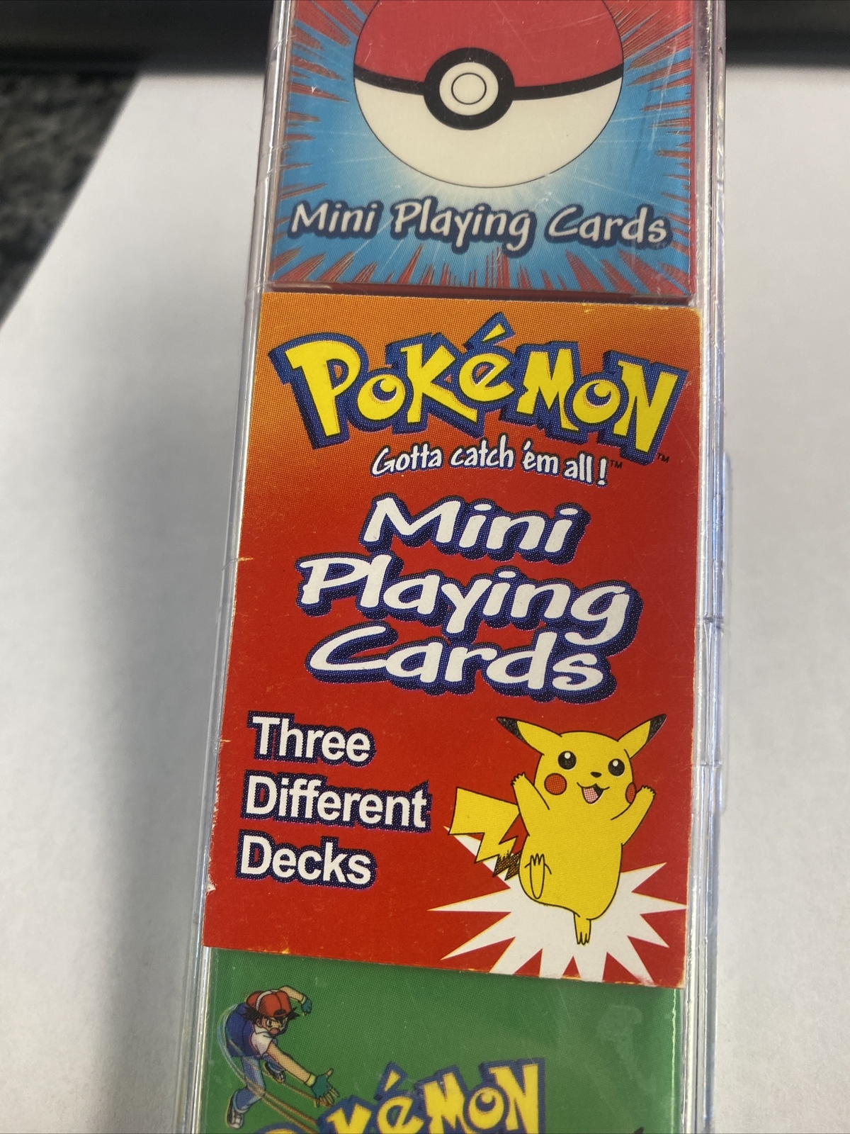 1999 pokemon mini playing card set bicycle brand | eBay