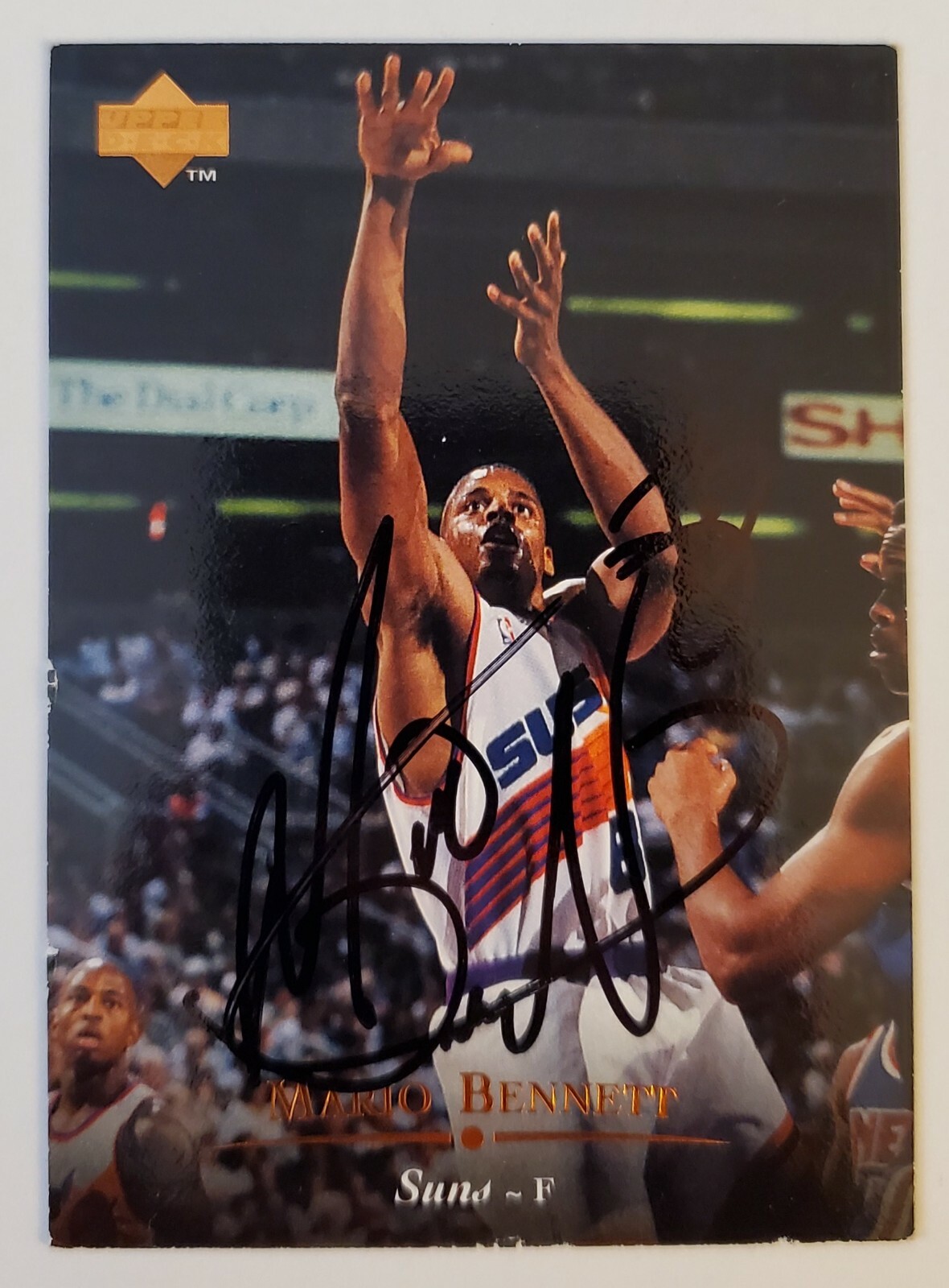 Mario Bennett Signed 1995 Upper Deck #275 Card Phoenix Suns NBA RAD | eBay