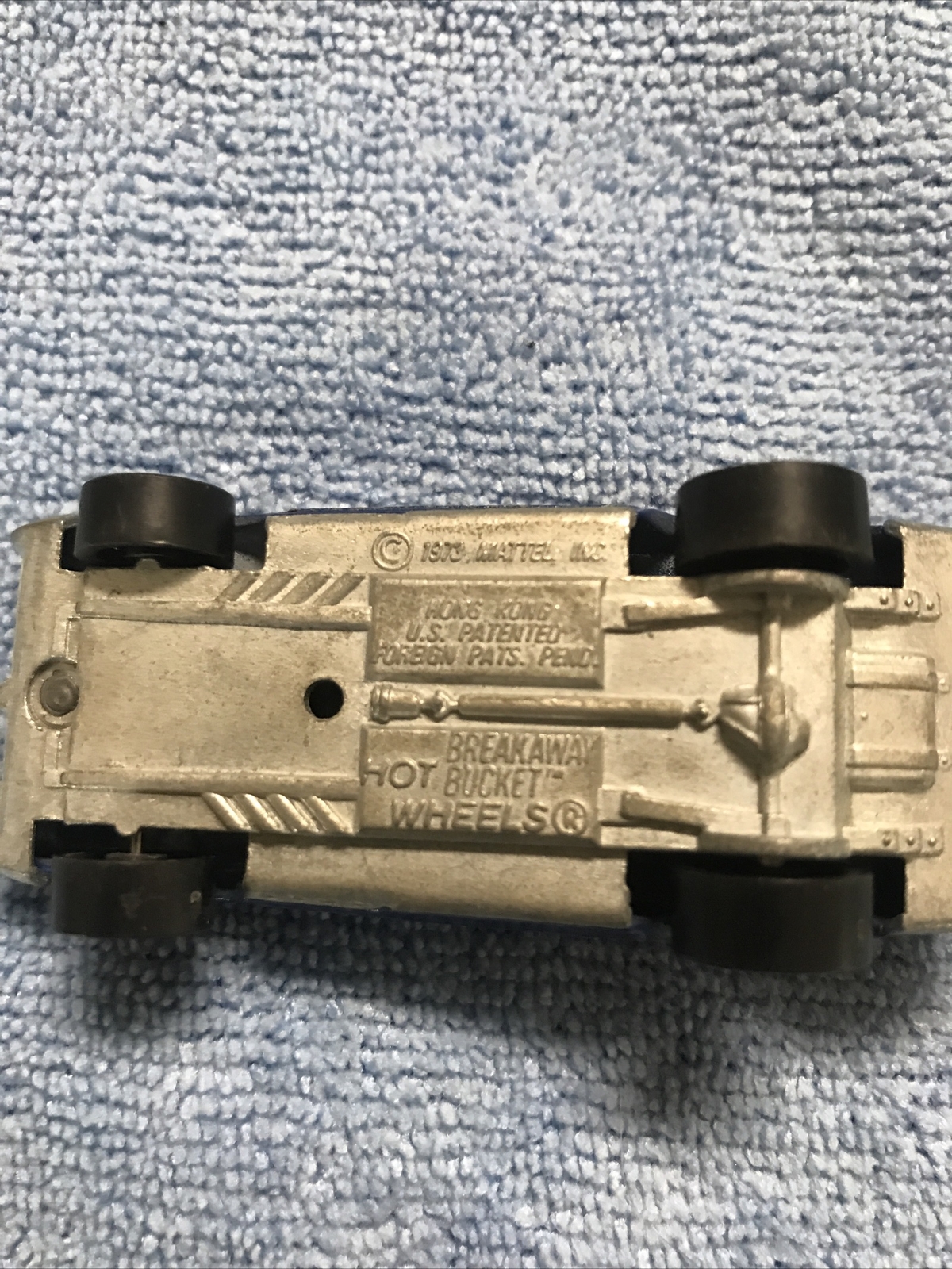 Vintage Original Hot Wheels Redline Breakaway Bucket Dark Blue Orange ...