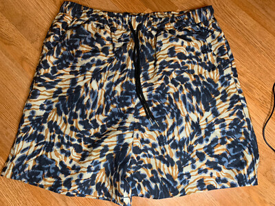 IconSwim NWT Board Crew Love Beach Shorts Trunks Sz XXL Brown & Blue ...