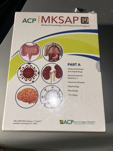 MKSAP 19: Part A and B books for MKSAP 19 - EXCELLENT Condition! | eBay