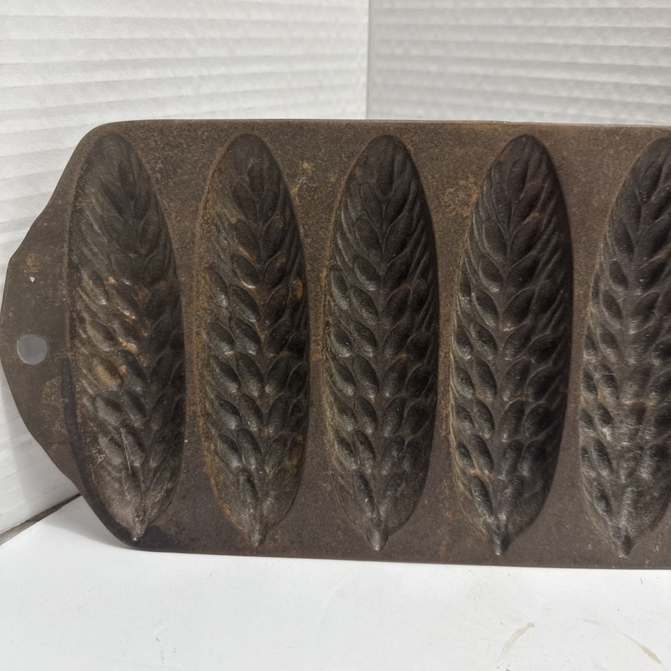 Wagner - Griswold Pattern Cast Iron Wheat Corn Stick Pan Rare | eBay
