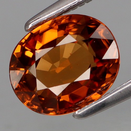 2.10Ct.Very Good Color Natural Imperial Zircon Tanzania Full Sparkling ...