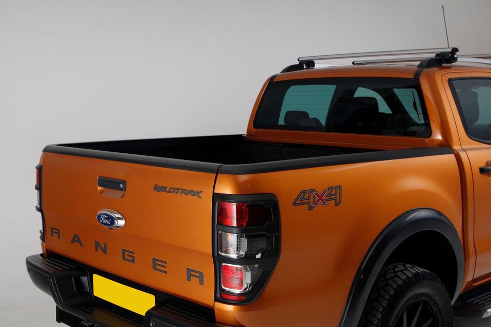 TAILGATE TRIM PROTECTOR FOR 2019-2022 FORD RANGER T6 WILDTRAK -RAIL ...