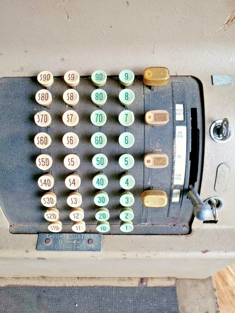 National Cash Register (NCR) Vintage Push Button Register - LOCAL PICK ...