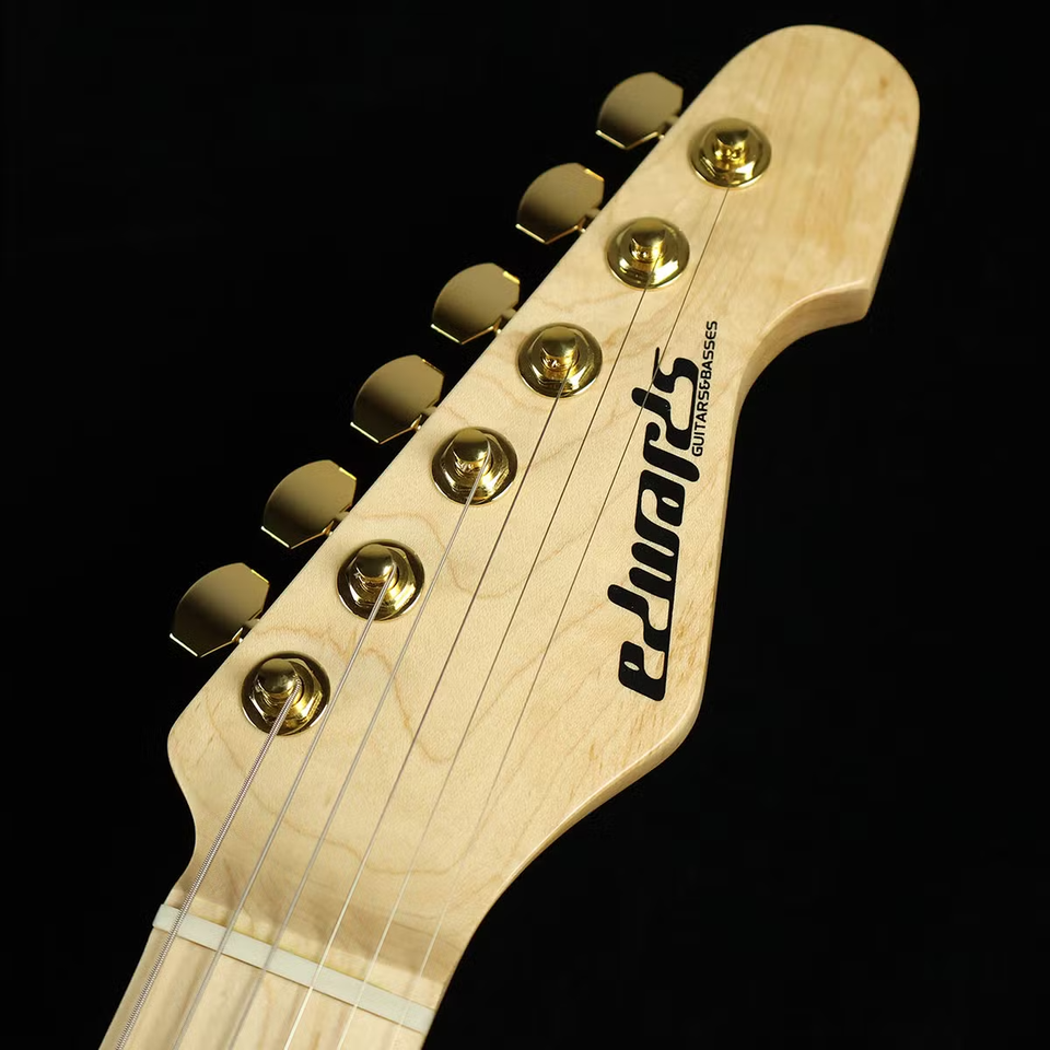 EDWARDS E-SNAPPER TO Eclipse Gold Stratocaster Type Electric Guitar | eBay