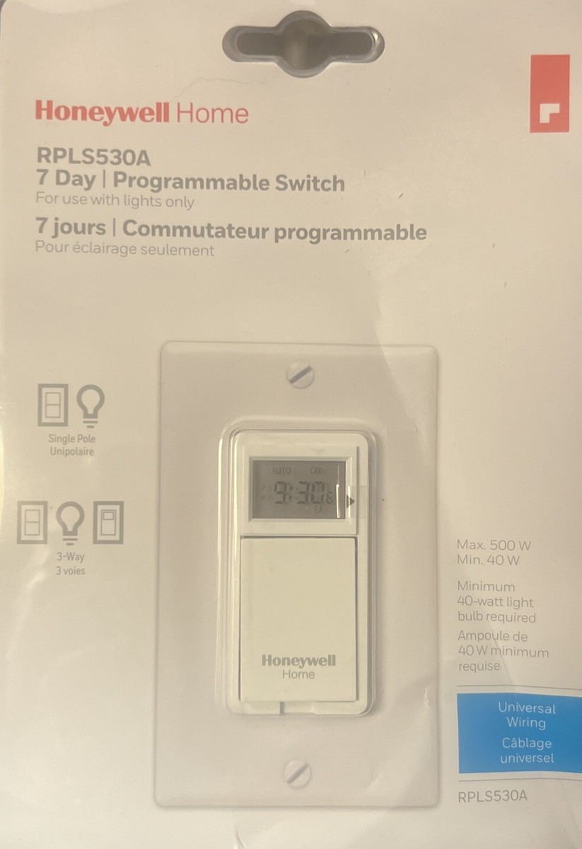 Honeywell Programmable Switches Honeywell Home Solar Light Switch