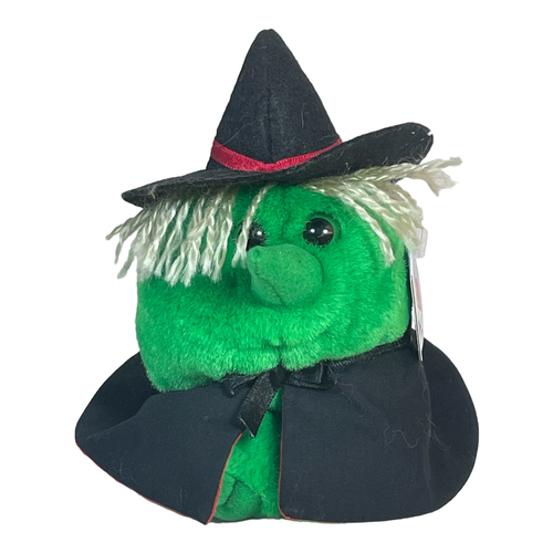 Puffkins Hazel Witch Plush 7" Halloween Beanie 1997 Collectible Stuffed ...