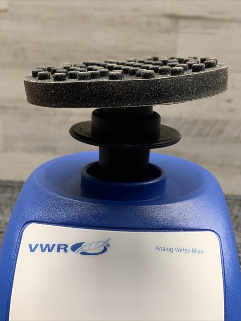 VWR 10153-838 Analog Vortex Mixer 300 to 3200 RPM Benchtop Lab ...
