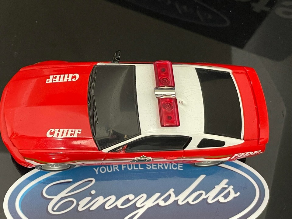 CARRERA EVOLUTION FORD MUSTANG GT FIRE CHIEF 1/32 SLOT CAR # 27177 | eBay
