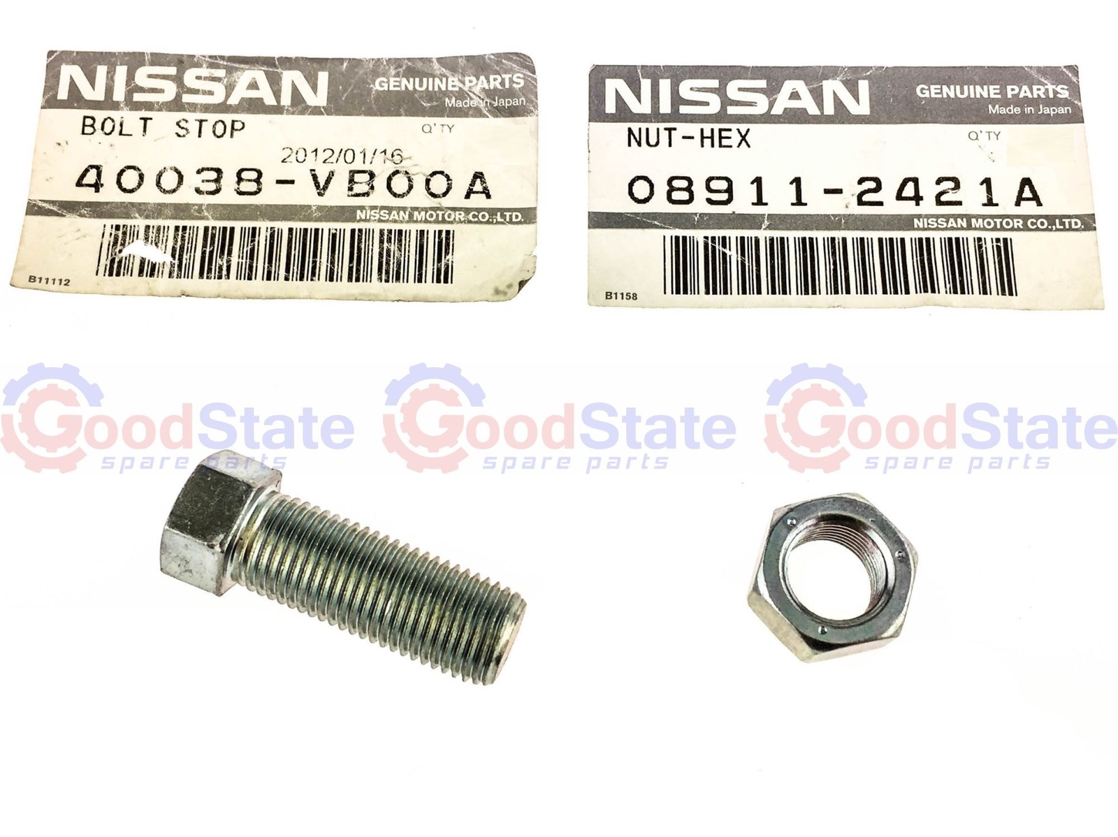 GENUINE Nissan Patrol GU Y61 Steering Lock Stop Stopper Bolt Nut Kit | eBay