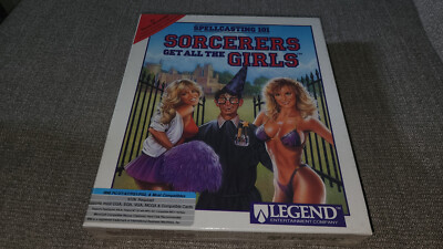 Spellcasting 101: Sorcerers Get All The Girls & QIX NOS / Sealed lot! IBM PC DOS | eBay