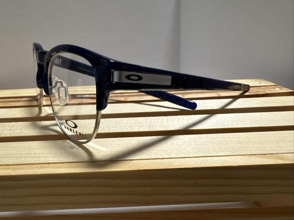 Oakley Latch Key RX Blue Tortoise Optical OX8134 Eyeglasses | eBay