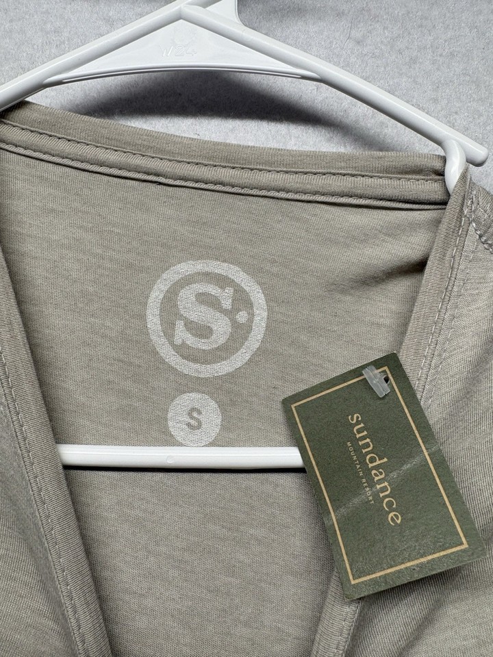 Men's Sundance Fly Fishing SS T-Shirt Silver Size Small Gray/brown Fish ...