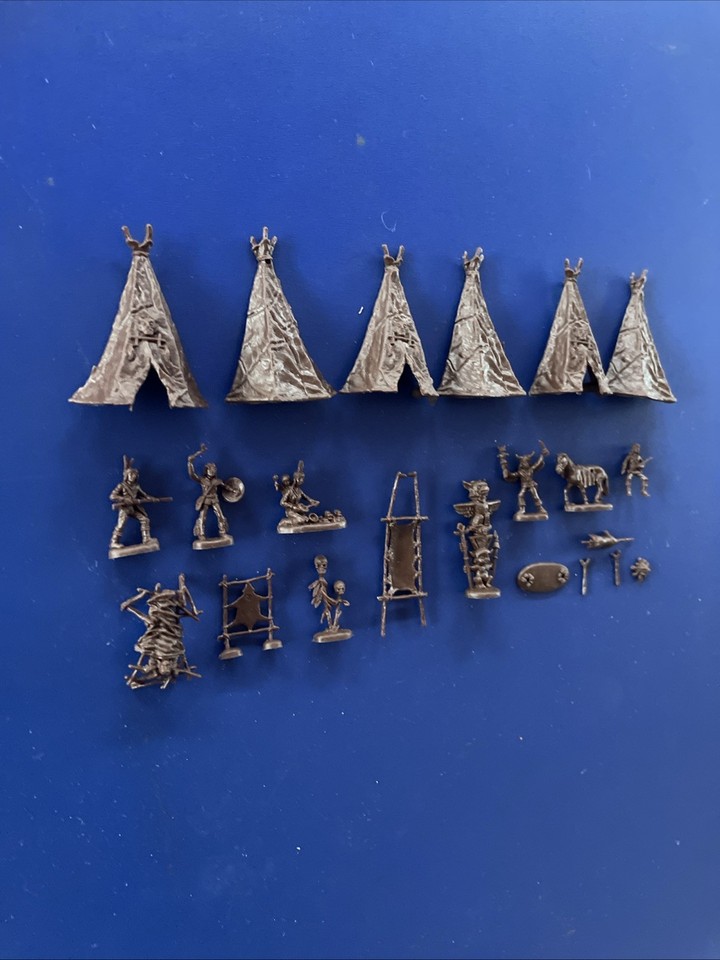 Atlantic Toy Soldiers Apaches Camp Far-West Story 1/72 scale | eBay UK
