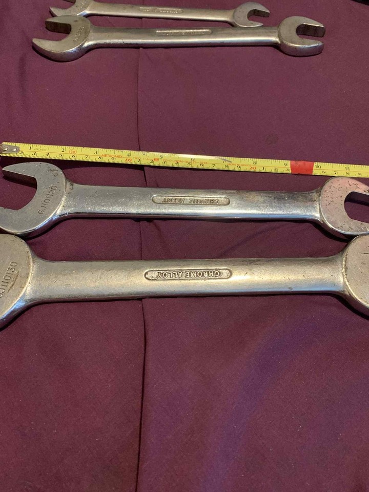 4 x 🔧 BRITOOL Imperial Open Ended Large Spanner / Spanners 🔧🔩🔧 | eBay UK