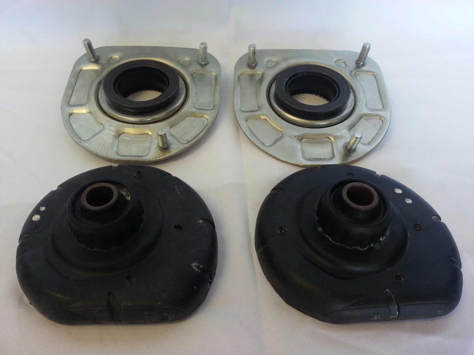 4PCS- Volvo Front Strut Mount and Spring Seat Bushing Set L & R 8634457 ...