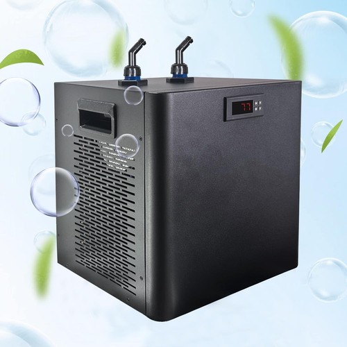 Aquarium Chiller 500L 1/2 HP Water Chiller for Hydroponics System Home ...