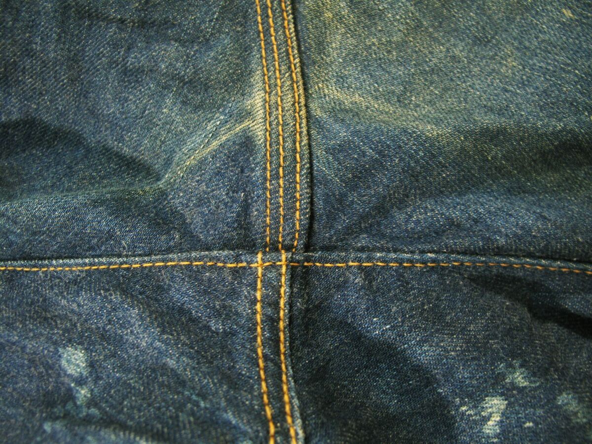 HOT VTG Men LEE 1101 SANFORIZED SELVEDGE DISTRESS Denim HOT VTG Men LEE 1101 SANFORIZED SELVEDGE DISTRESS Denim