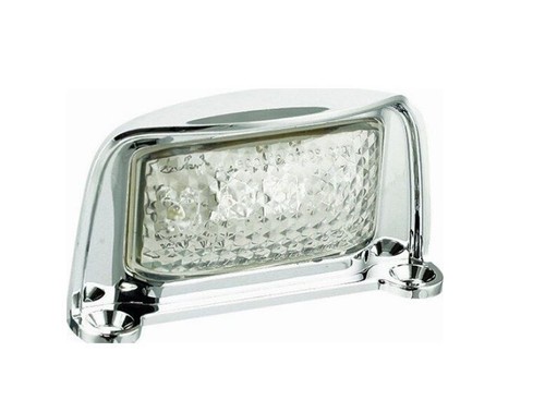 Genuine LED AUTOLAMPS CHROME LED NUMBER PLATE LIGHT TRUCK TRAILER UTE ...