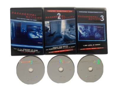Horror Paranormal Activity 3 Movie Collection DVD Box Set Trilogy [3 ...