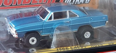 Rare 16 R18 Auto World Blue 1966 Chevy Nova SS Thunderjet HO Slot Car ...