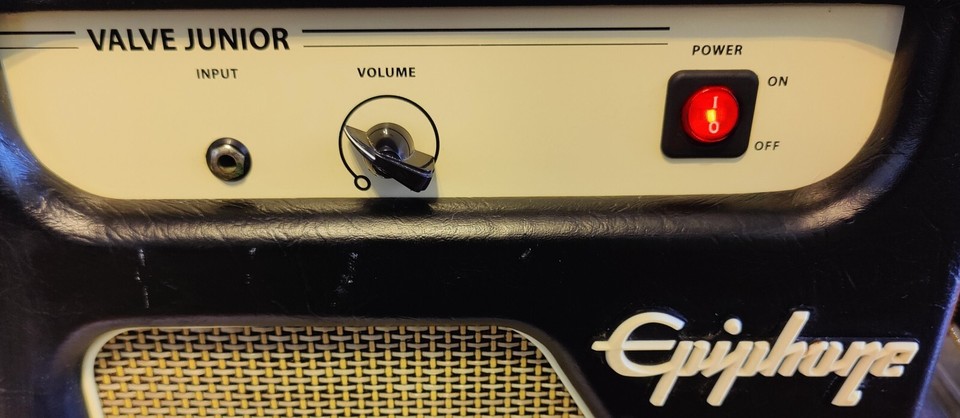 Epiphone Valve Jr Combo Guitar Tube Amplifier Amp. Eminence Speaker ...