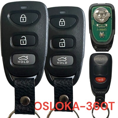 2 For 2011 2012 2013 2014 2015 Hyundai Elantra Keyless Entry Remote Car ...