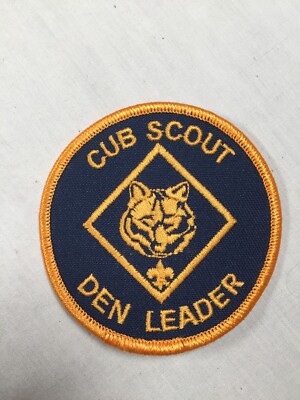 1970's Cub Scout Pack Den Leader Scout Stuff PB BSA Rank Patch | eBay
