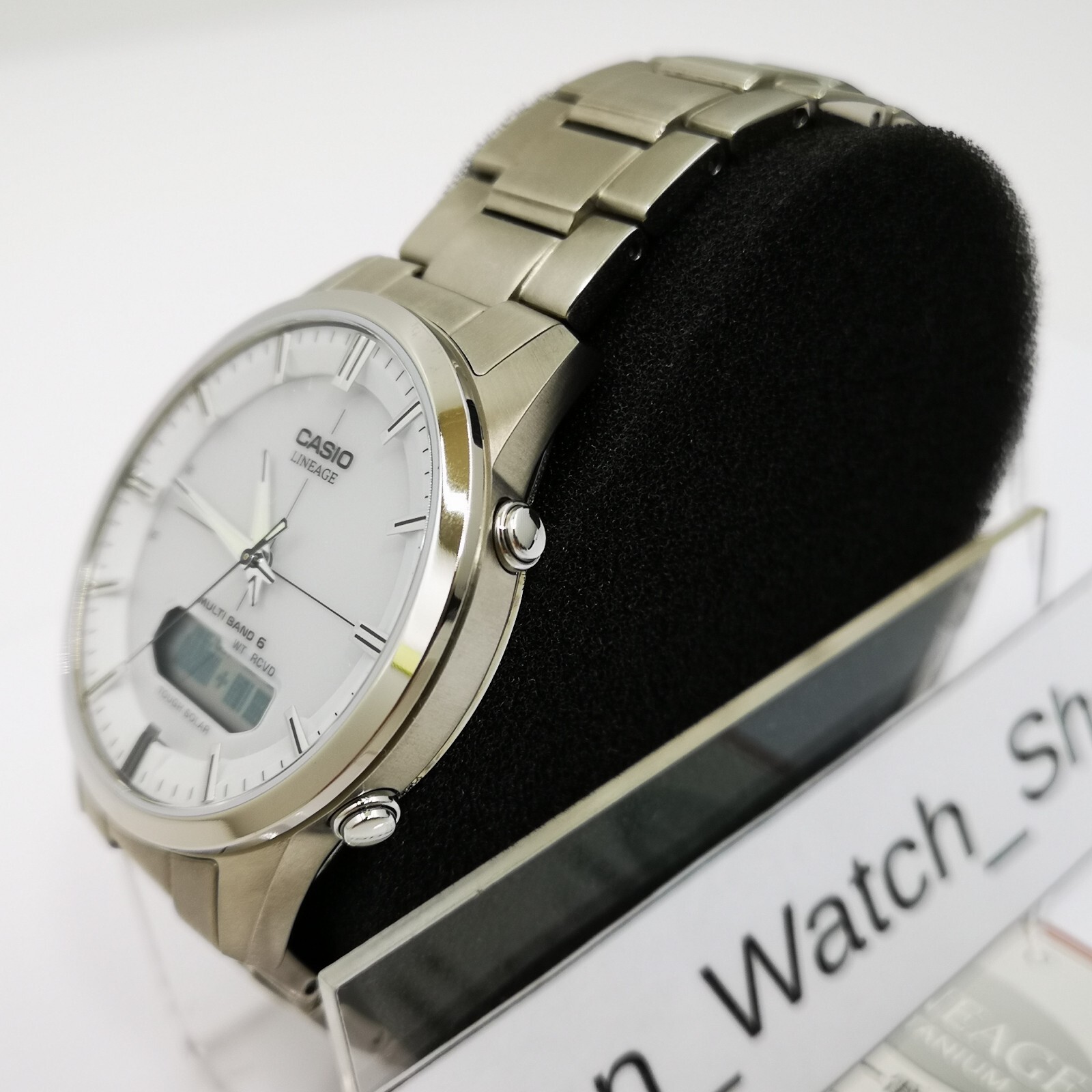 CASIO LINEAGE LCW-M170TD-7AJF White Solar Atomic Radio Men's Watch New ...