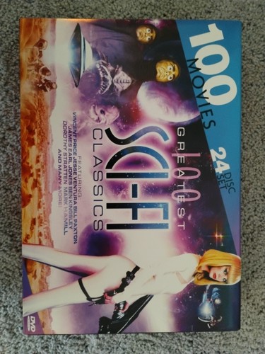 100 Greatest Sci-Fi Classics ( 24 Disc Set DVD ) With Slipcover | eBay