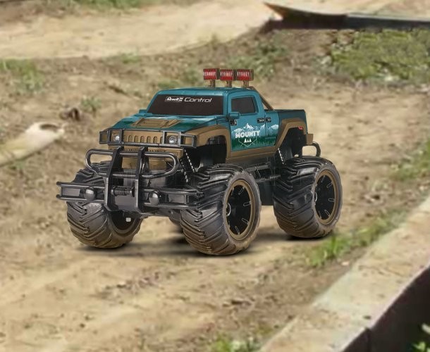 REVELL 24472 1/16 RC Pick-Up Mounty | eBay Australia