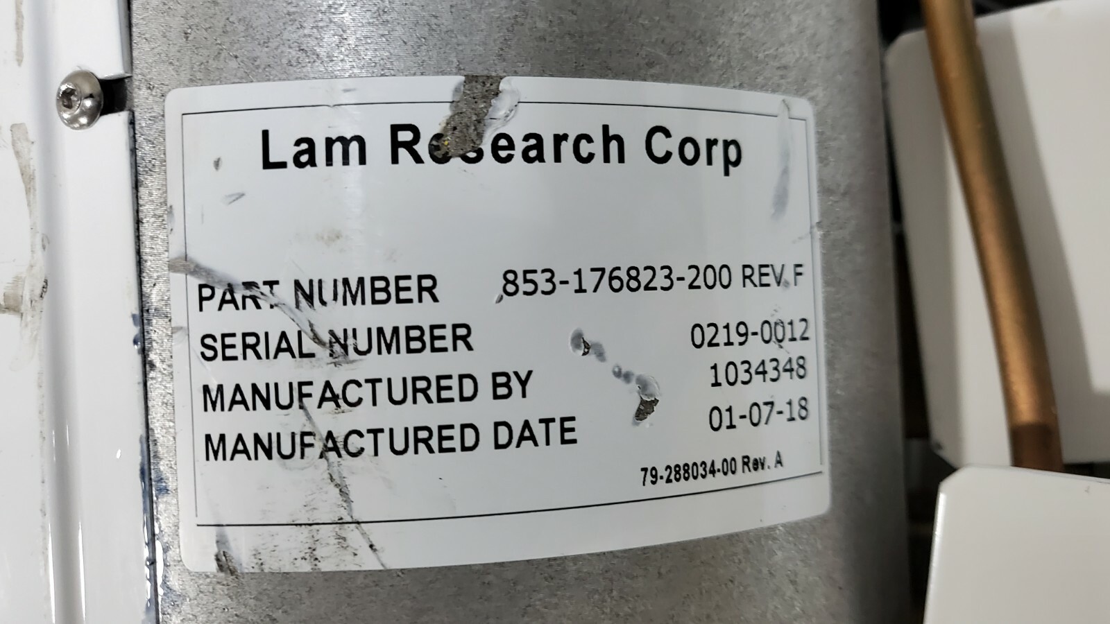 As-Is LAM NOVELLUS VECTOR SPINDLE 853-176823-200 | eBay